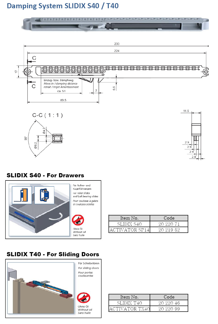 Fitting Accessories - SIMON